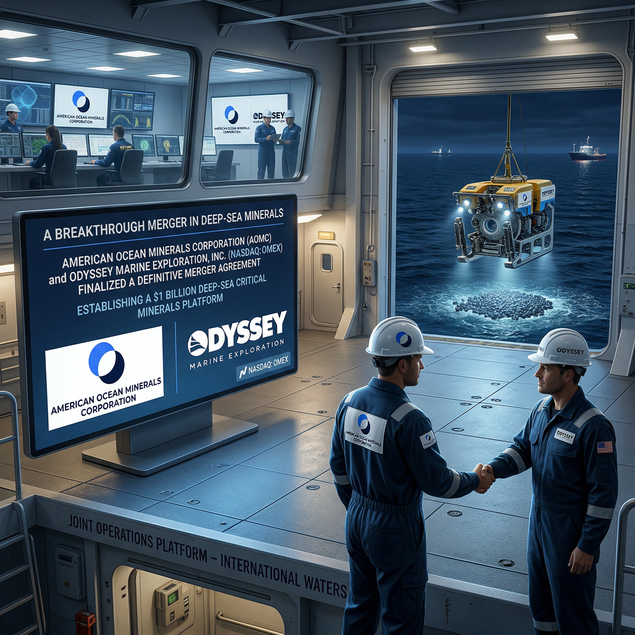 AOMC and Odyssey Marine Forge $1 Billion Deep-Sea Critical Minerals ...